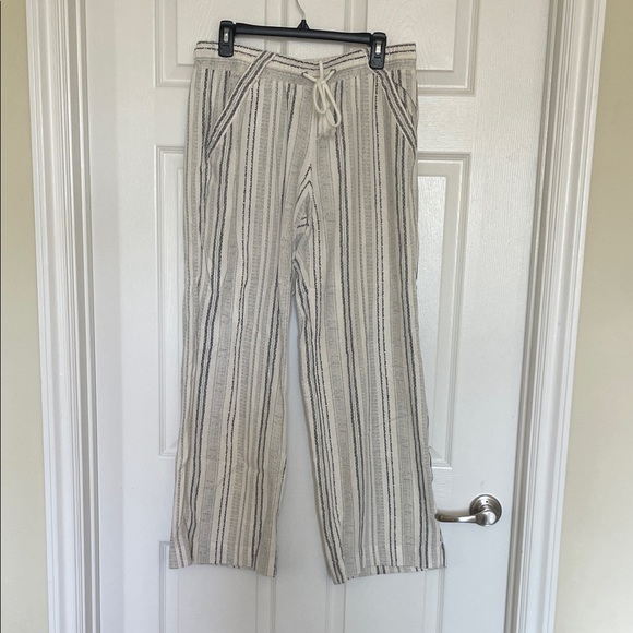 Jolt | Pants & Jumpsuits | Jolt Linen Rayon Blend Wide Leg Pants | Poshmark